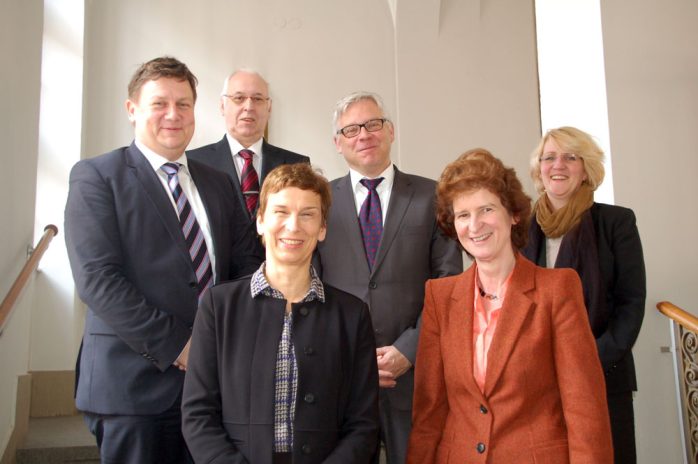 Eva-Maria Stange zu Besuch an der HTWK Leipzig · Leipziger Zeitung