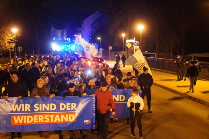 Aggressive Stimmung: Anti-Asyl-Demo in Eilenburg + Videos · Leipziger ...