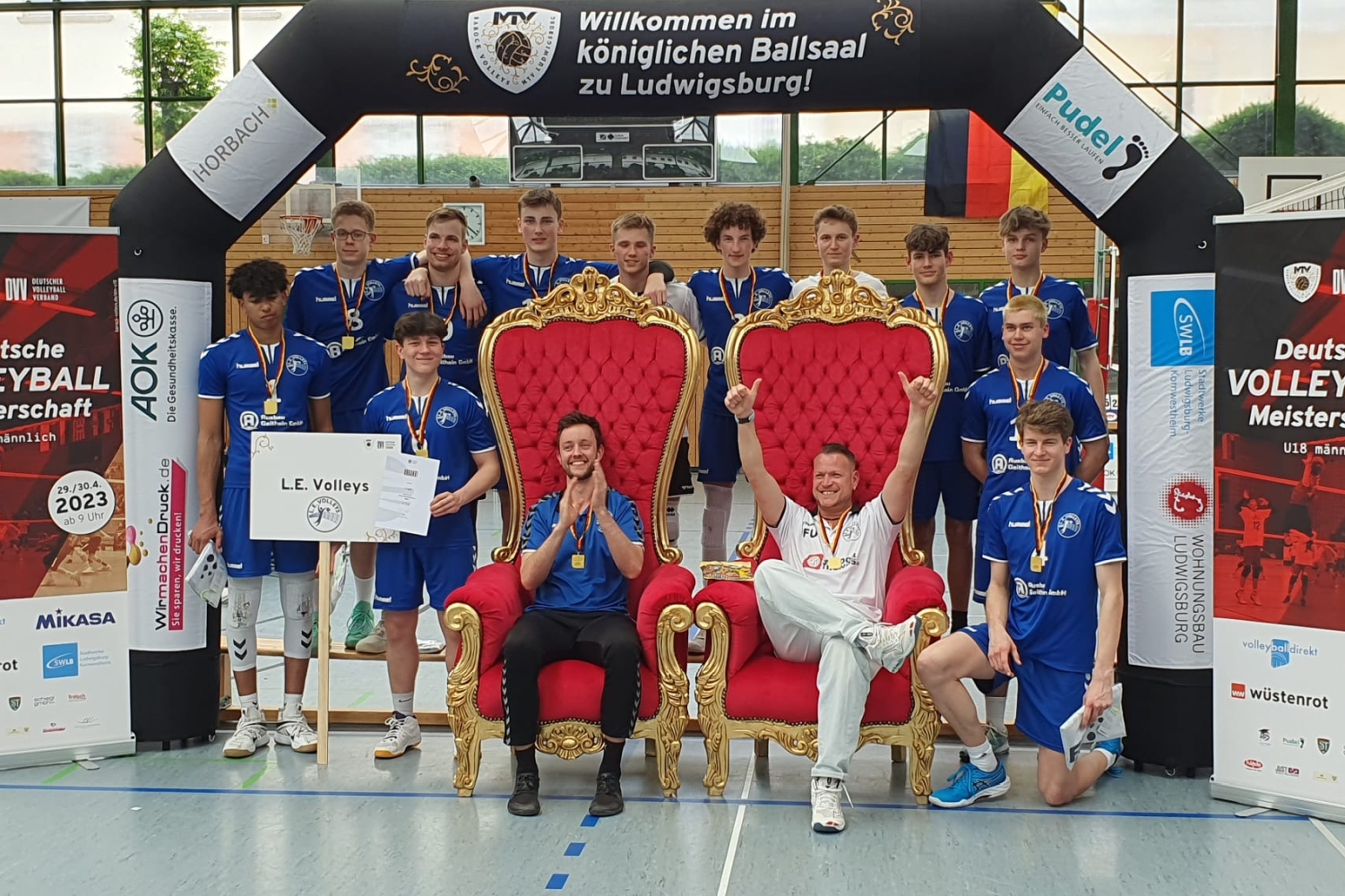 L.E. Volleys erstmals Deutscher Meister · Leipziger Zeitung