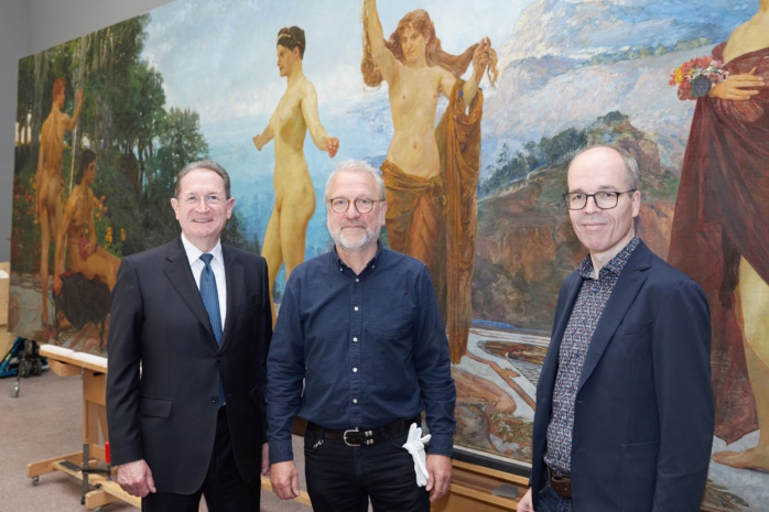 Max Klingers „Das Urteil des Paris“ von 1887: Restaurierungsprojekt ...