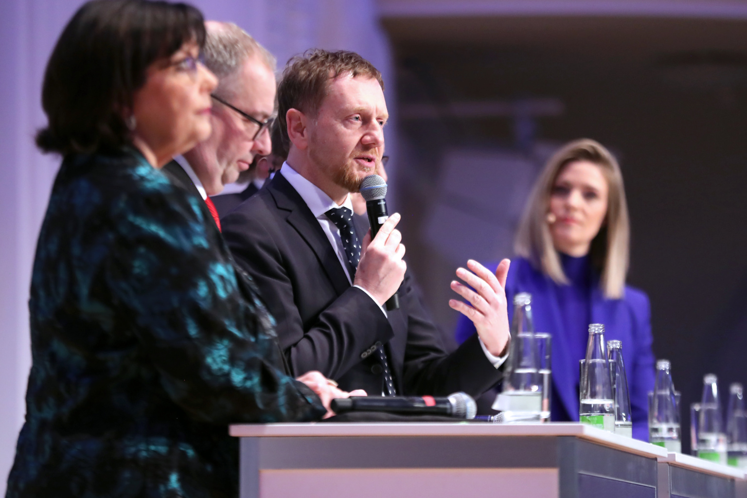 Neujahrsempfang der Leipziger Wirtschaft mit Politprominenz und ein ...